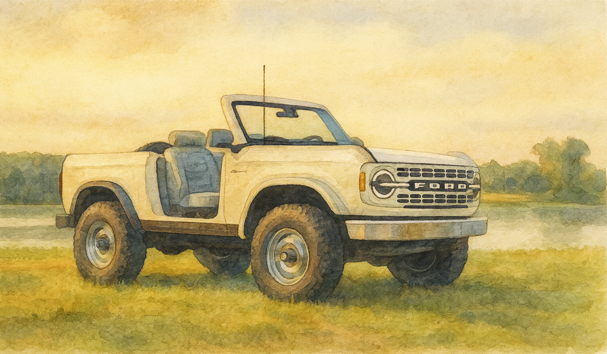 Ford Bronco Roadster Concept: el “OG” regresa con espíritu libre.